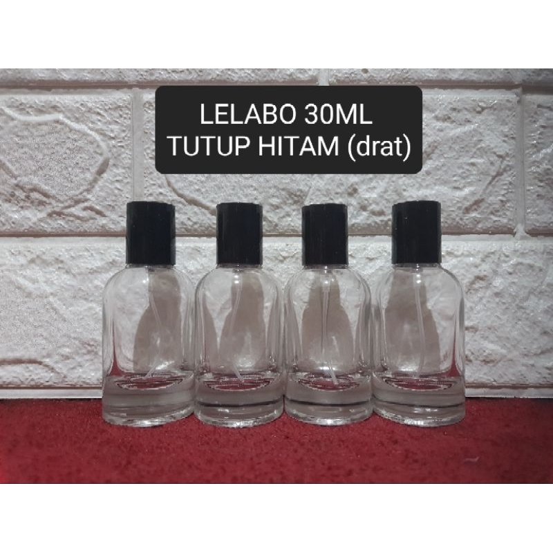 Jual BOTOL SPRAY LELABO 30ML TRANS TUTUP HITAM (DRAT) | Shopee Indonesia