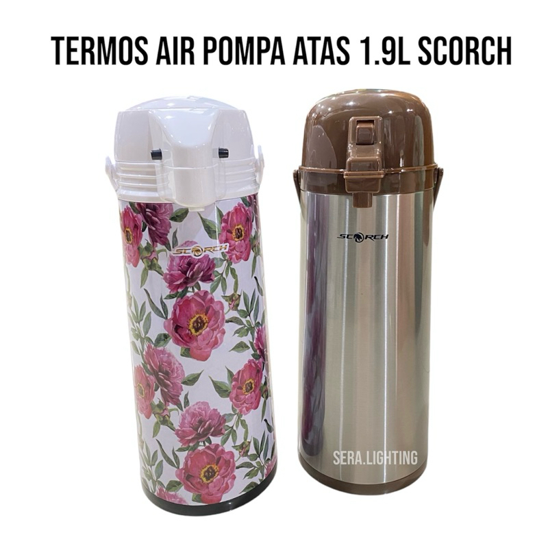 Jual Termos Air Pompa Atas 1.9 Liter / Termos Tahan Panas / Termos Air ...