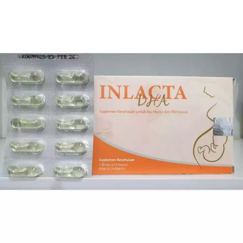 Jual Inlacta DHA (1Blister @10Kapsul Lunak) | Shopee Indonesia