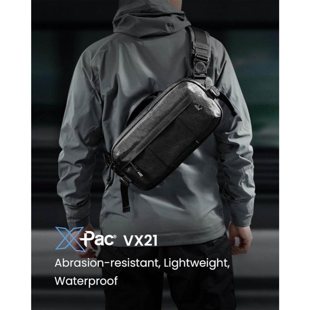 Jual tomtoc EDC Daily Sling Bag 5.5L X-Pac Crossbody Water-Resistant ...