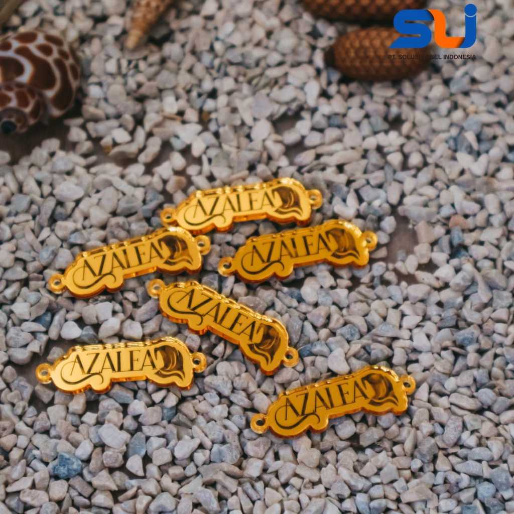 Jual Label Akrilik Outline Awan / Label Hijab Akrilik / Label Akrilik ...