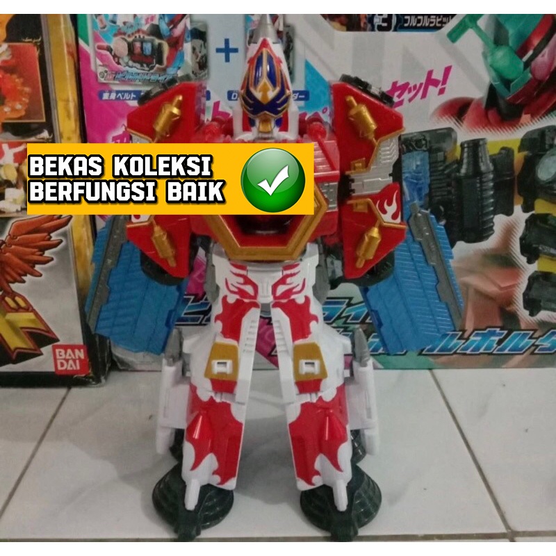 Jual Dx Power Rangers Uchu Sentai Kyuranger Kyutama Rocket Zord ...