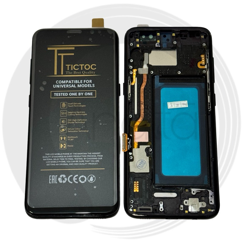 Jual LCD + FRAME SAMSUNG S8 / G950 ( LAYAR LENGKUNG )TOUCHSCREEN ...