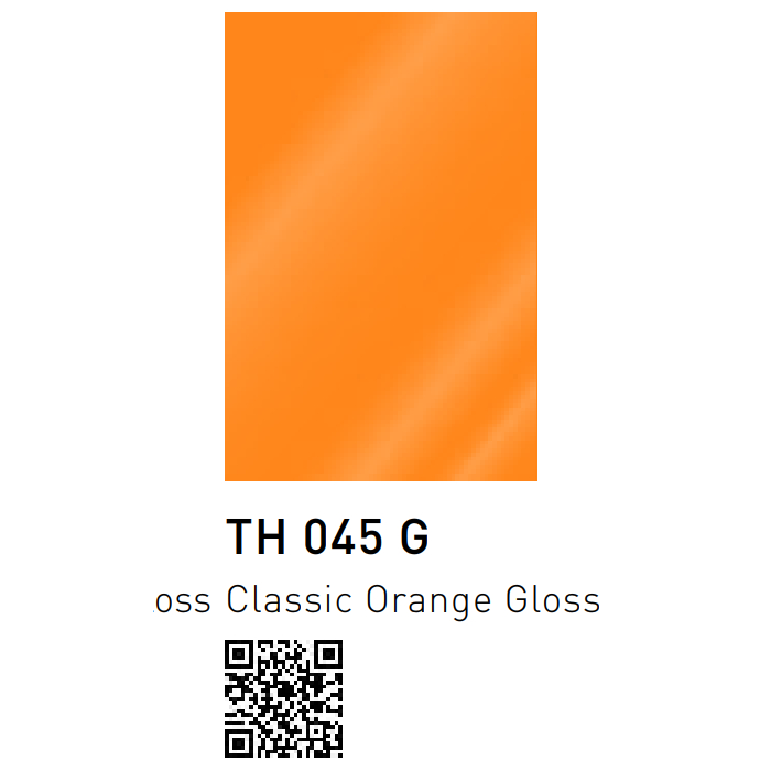 Jual TACO HPL TH 045 G - CLASSIC ORANGE GLOSS - SOLID - GLOSSY | Shopee ...