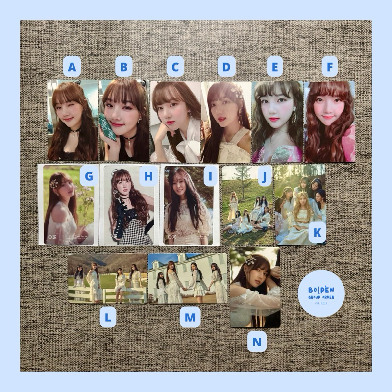 Jual [READY STOCK] Photocard GFRIEND 2nd Full Album Time For Us Sowon Yerin Eunha Yuju Sinb Umji ...