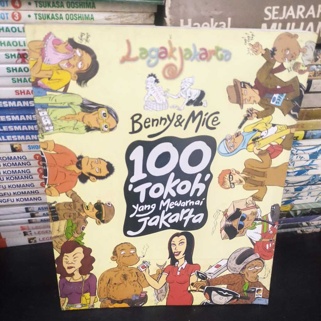 Jual Benny & Mice 100 tokoh yang mewarnai jakarta | Shopee Indonesia