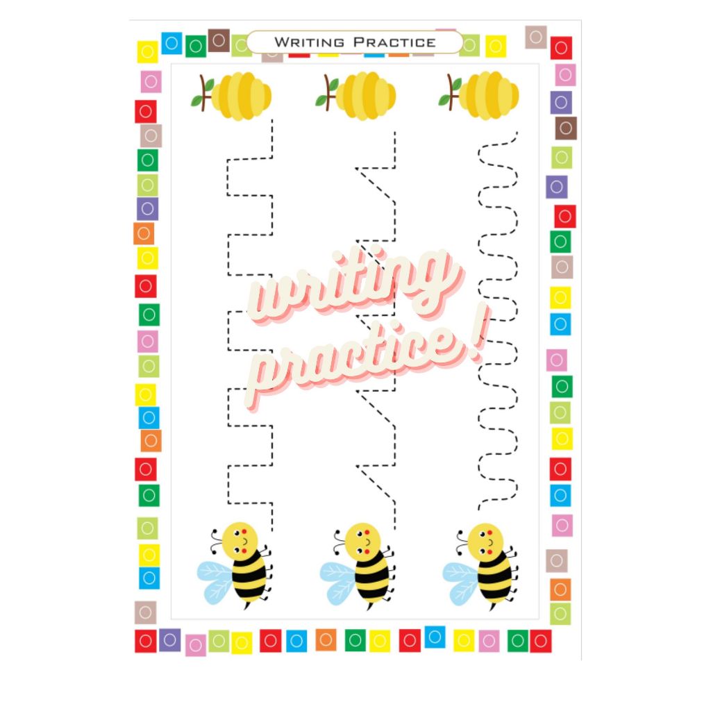 Jual Printable worksheet aktivities lembar belajar anak umur 2 sampai 5 ...