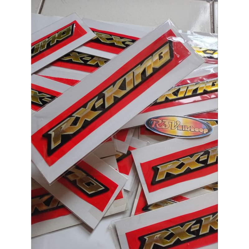 Jual EMBLEM BOX AKI RXKING 2008 Berkualitas Original (Harga untuk 1 pcs ...