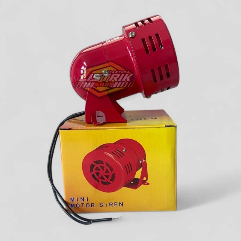 Jual Motor Sirene Alarm MS190 220V AC Sirene Motor Sound Himawari ...
