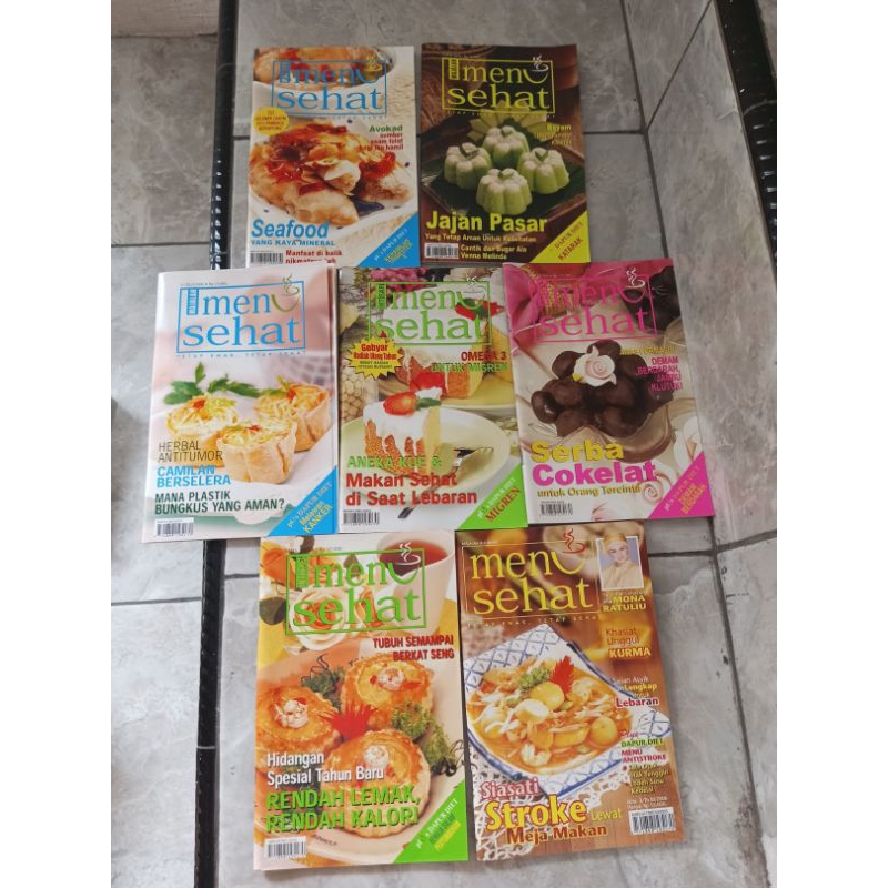 Jual buku resep menu harian, majalah resep menu harian, preloved buku ...