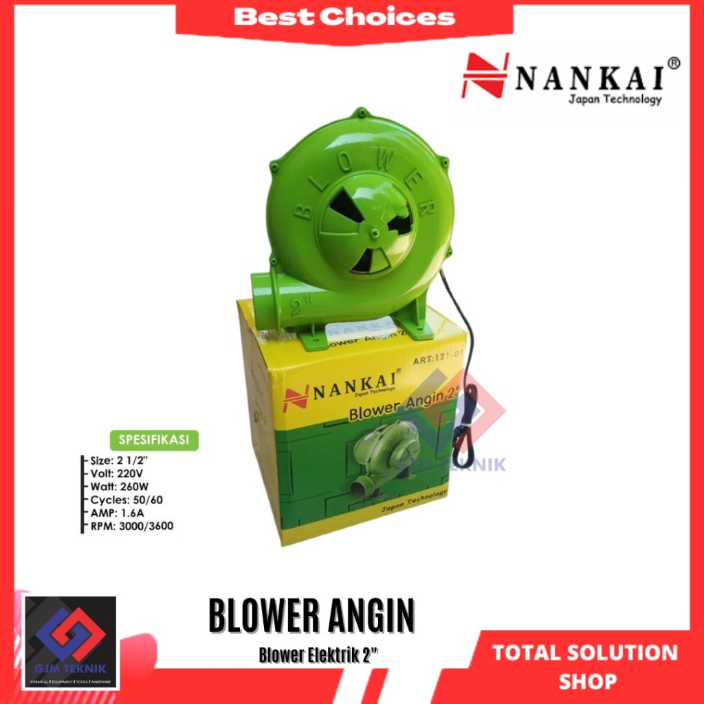Jual NANKAI Blower Keong 2 Inch / Mesin Blower Angin 2" / Elektrik ...