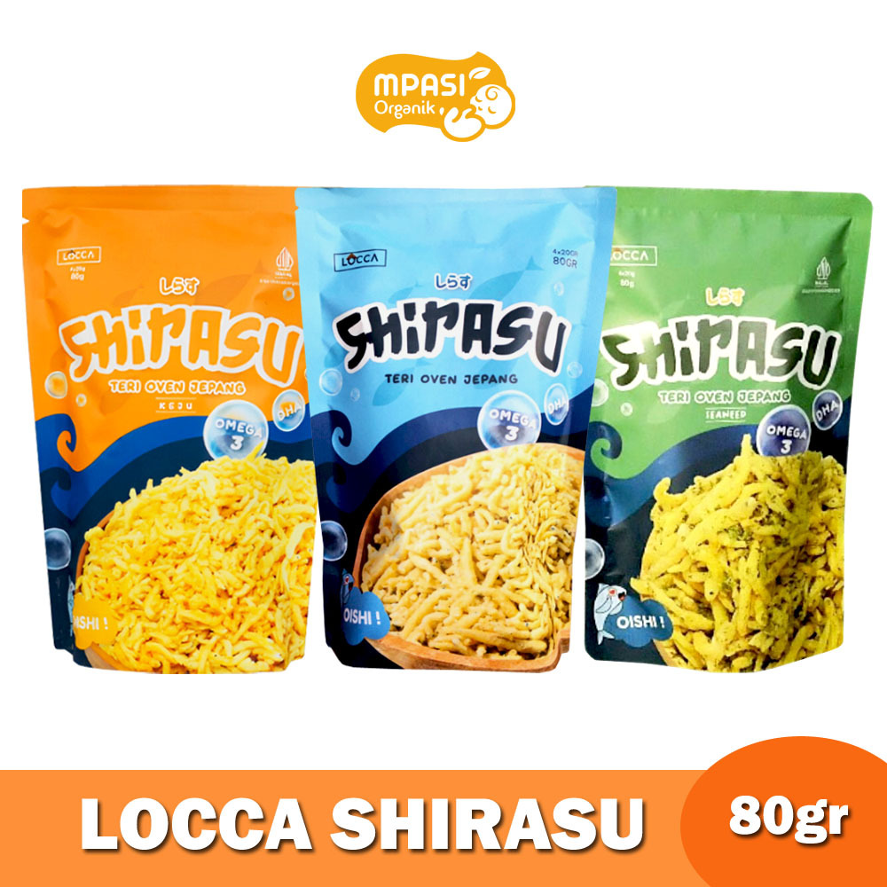 Jual LOCCA SHIRASU Teri Jepang Crispy Crunchy Tanpa Pengawet Mpasi ...