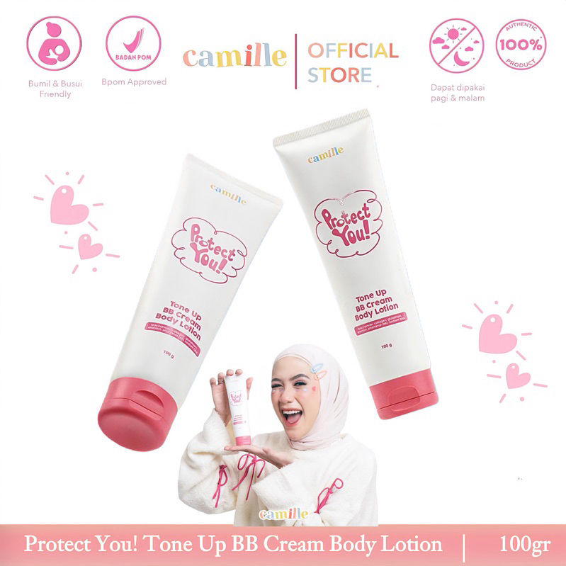 Jual Tone Up BB Cream Body Lotion Camille Beauty | Shopee Indonesia