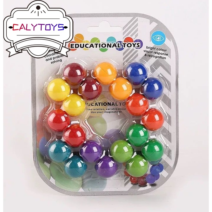 Jual SNI Mainan Edukasi Anak Puzzle Bola Create Your Own (C20) - Mainan ...