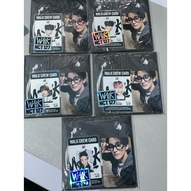 Jual Album NCT 127 Walk poster version photocard mark | Shopee Indonesia
