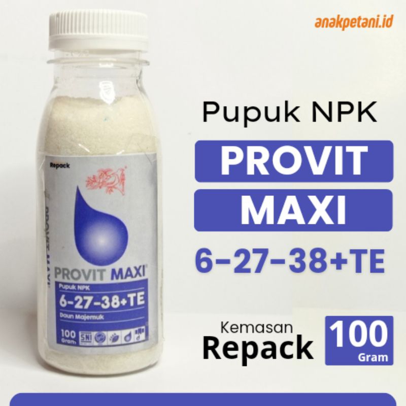 Jual Pupuk NPK Provit Maxi - Kemasan Repack isi 100 Gram | Shopee Indonesia