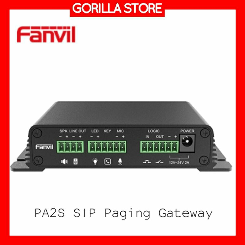 Jual Fanvil PA2S - SIP Paging Gateway & Video Intercom | Shopee Indonesia