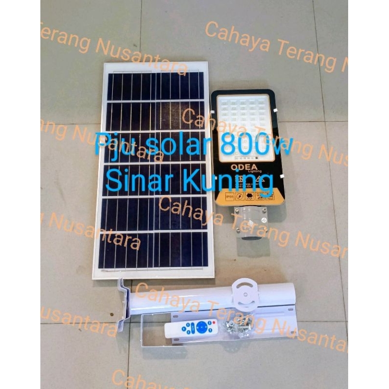 Jual LampuJalan solar led 800 watt kuning lampu pju solar 800w kuning ...