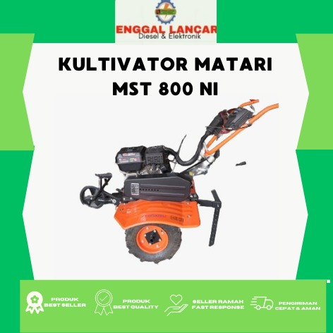 Jual KULTIVATOR MATARI MST 800 NI TRAKTOR PEMBAJAK SAWAH/Mesin ...
