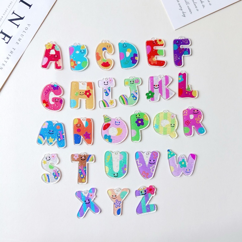 Jual GANTUNGAN CUSTOM HURUF NAMA LOVE KEYCHAIN / Keychain Gantungan ...