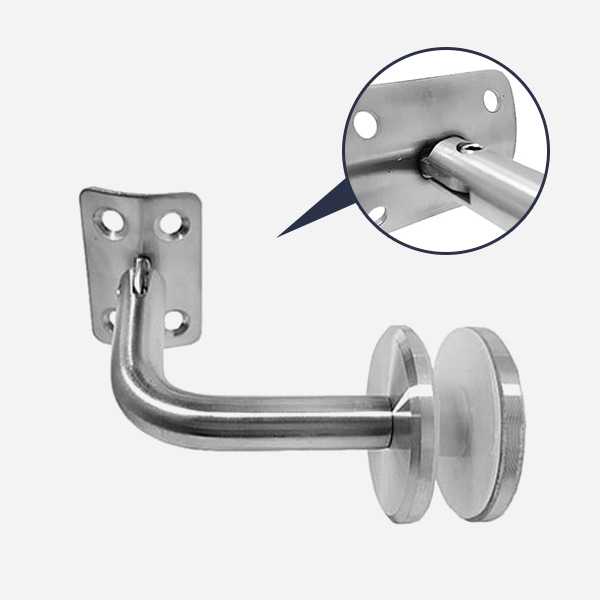 Jual SUS 304 40MM Penjepit Dinding Pegangan Tangan Kaca Pagar Tangga ...