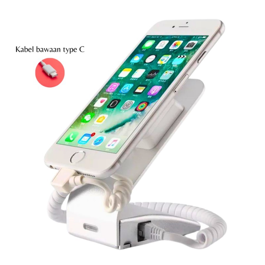 Jual Display Alarm Handphone pengaman alarm hp display pameran | Shopee ...