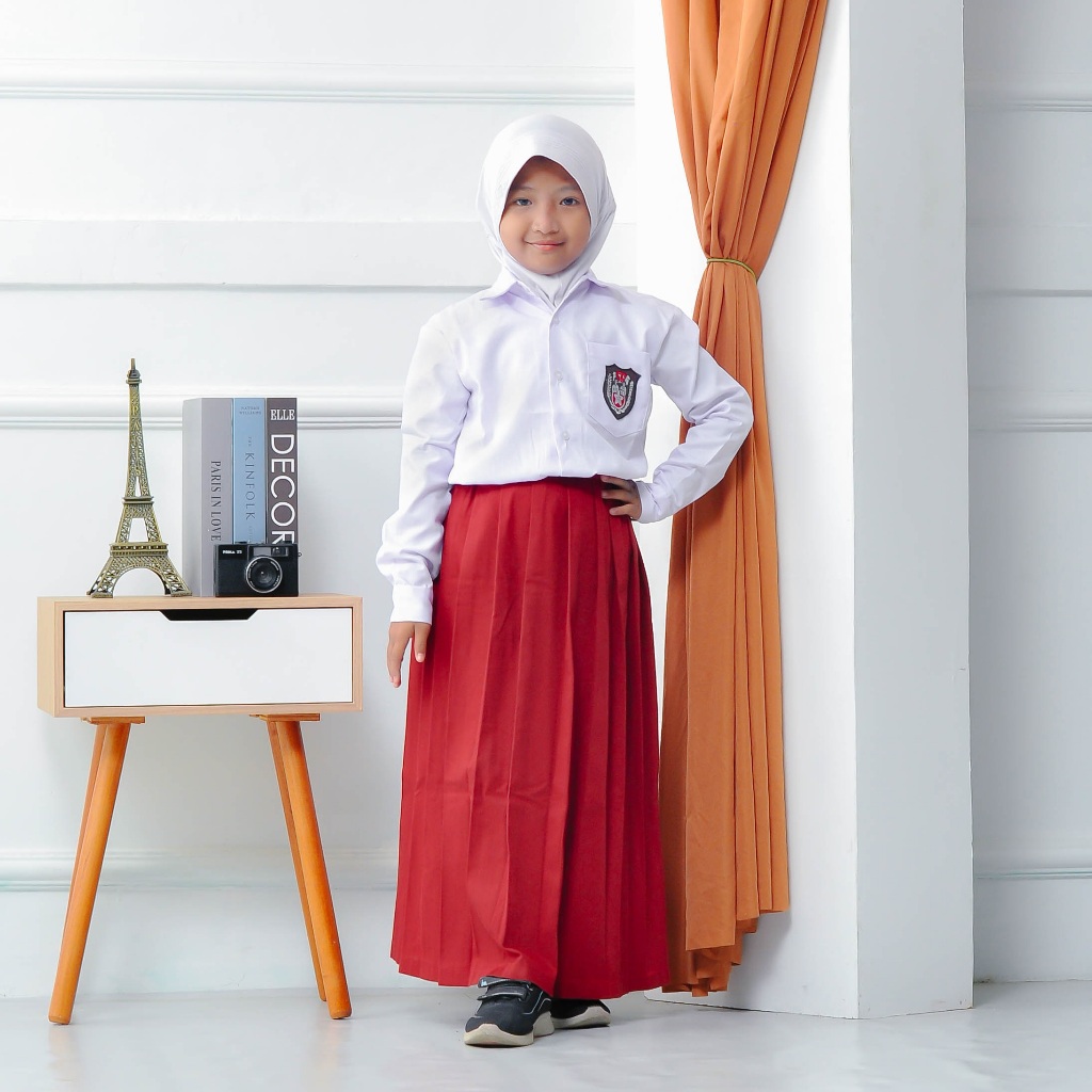 Jual Seragam sd Kemeja sd Baju sd Osis sd Atasan sd putih lengan ...