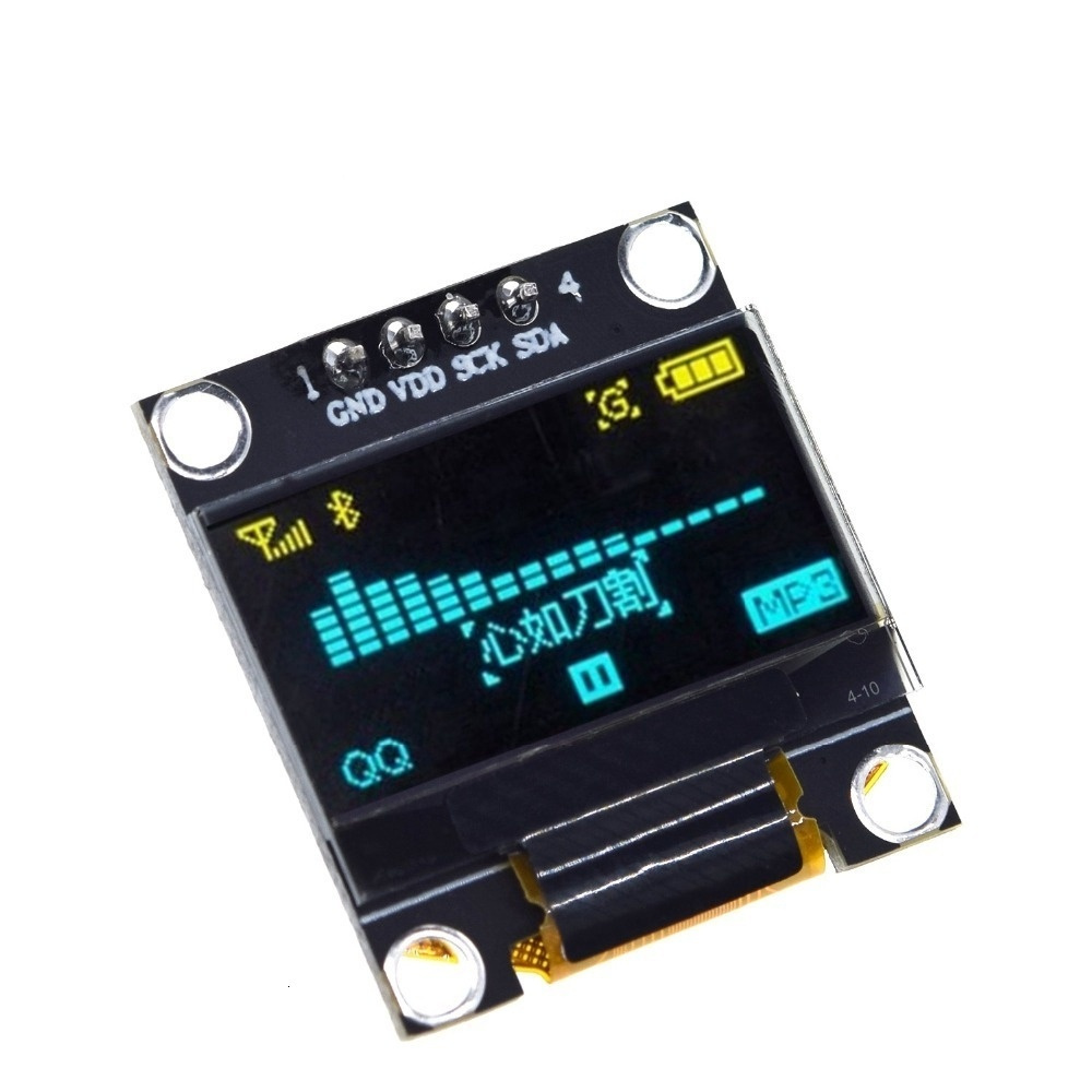 Jual Modul Display BLACK PCB OLED 128x64 LCD I2C 0.96" 0.96 Inchi for ...