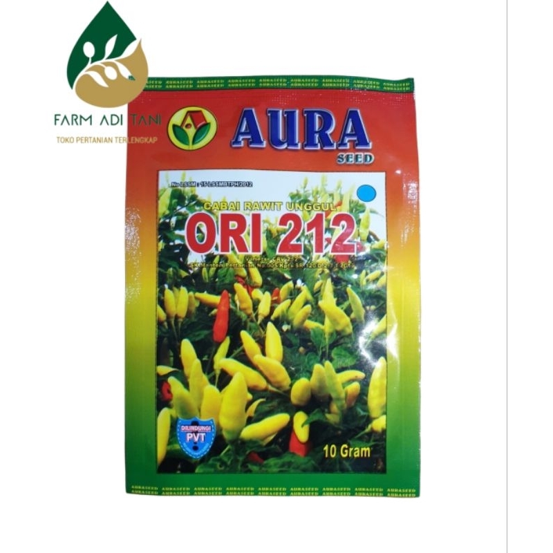 Jual BENIH CABE ORI 212 - 10 gram || AURA SEED || BIBIT CABE RAWIT ORI ...