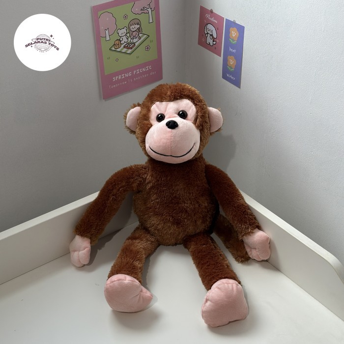 Jual Boneka Monyet Monkey Tarik Ulur - Toys Doll Mainan Anak Animal ...