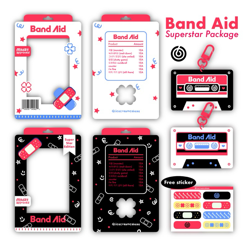 Jual [READY] Day6 Band Aid Superstar Package | Shopee Indonesia