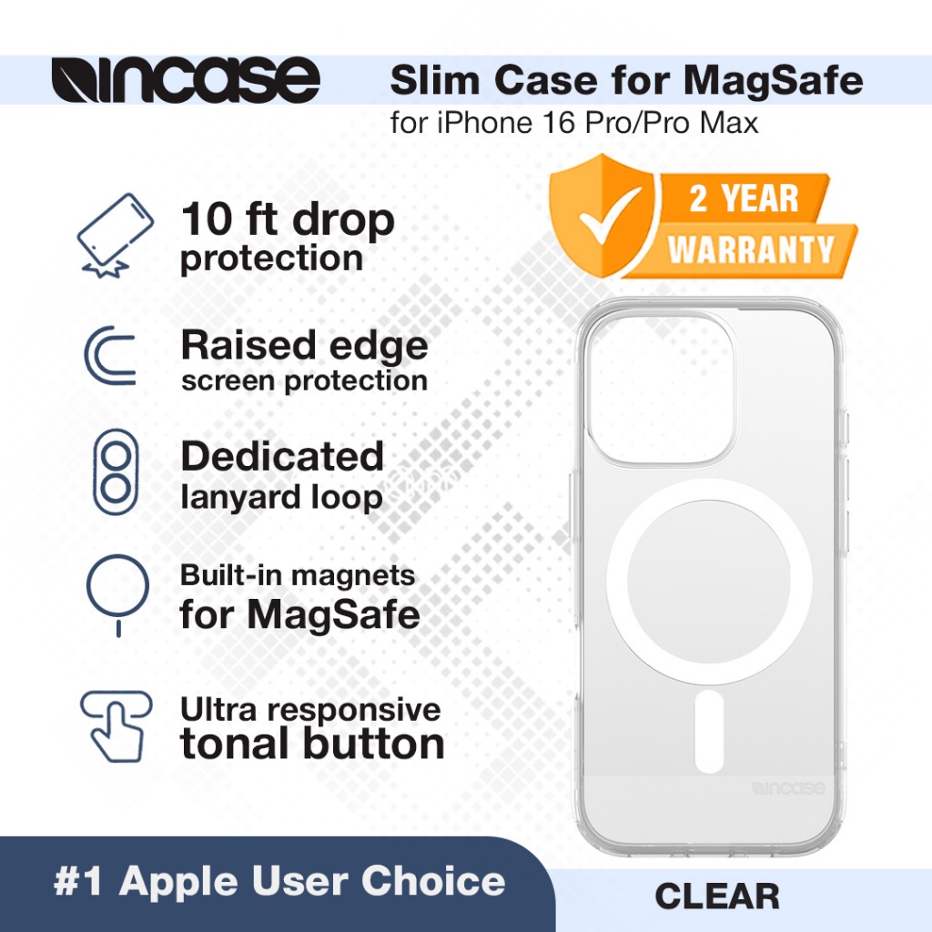 Jual Incase Casing MagSafe iPhone 16 Pro / iPhone 16 Pro Max Slim ...