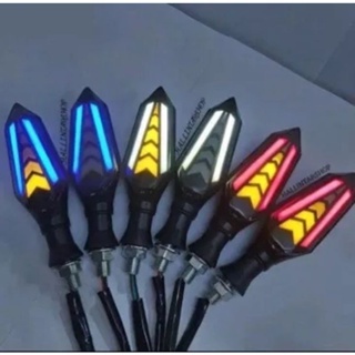 Jual Termurah Sen Running LED Motor Panah 2 Sisi Sen Runing Vixion Cbr Cb Klx Xabre Taiger ...