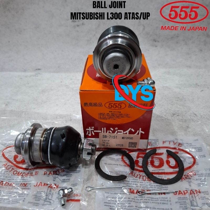 Jual BALL JOINT UP ATAS L300 MITSUBISHI MEREK 555 JAPAN ORIGINAL ...