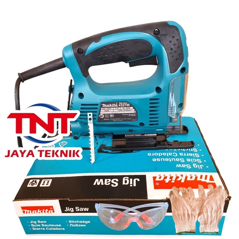 Jual MAKITA 4327M MESIN JIGSAW GERGAJI KAYU TRIPLEK JIG SAW MAKITA 4327 ...