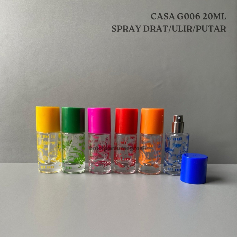 Jual BOTOL CASA MOTIF G006 20ML DRAT | Shopee Indonesia
