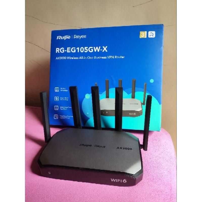 Jual Router Ruijie EG-105GW-X WIFI 6 AX3000 All in One gateway eg 105gw ...