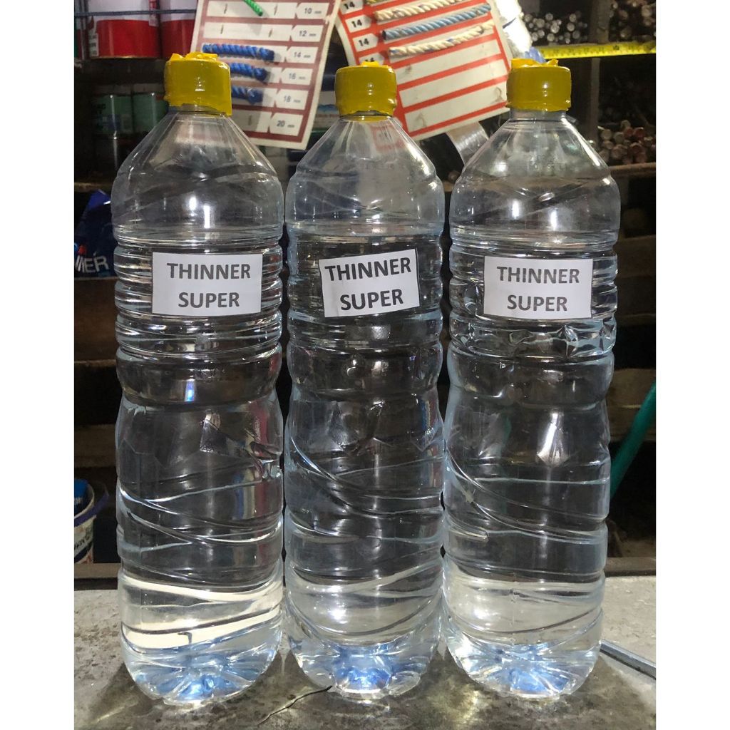 Jual THINNER/ THINER/ TINER SUPER 1 Liter | Shopee Indonesia