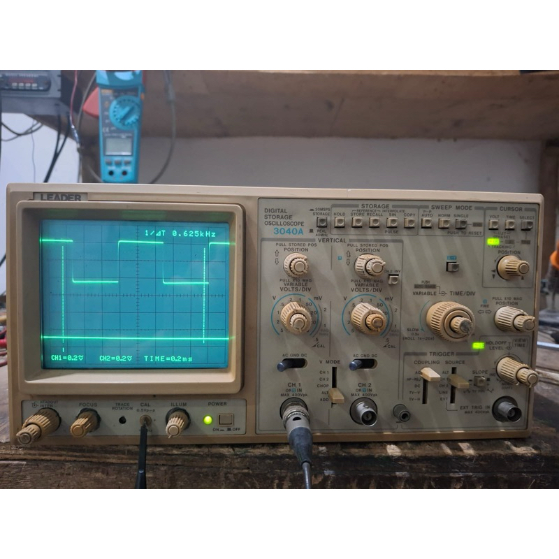 Jual Oscilloscope Readout 40MHz Leader 3040A Original Builtup Gratis ...