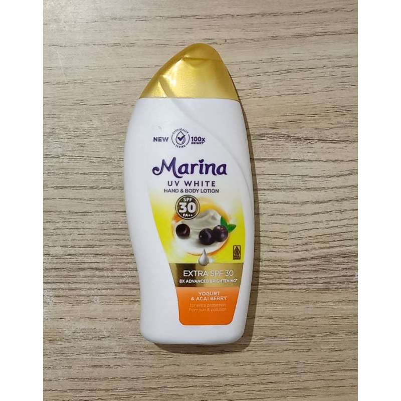 Jual Marina UV white Extra SPF 30 92 ml | Shopee Indonesia
