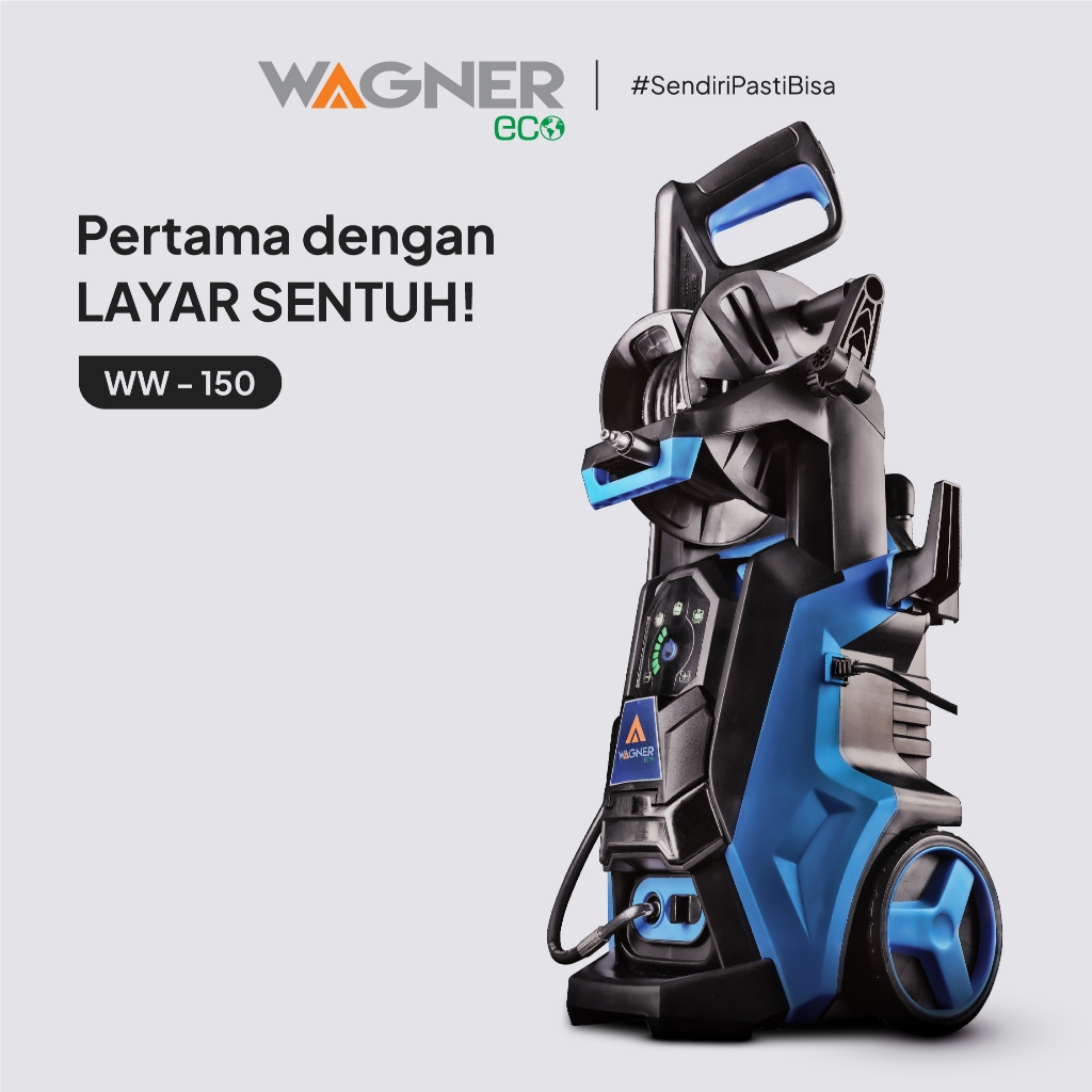 Jual WAGNER ECO Digital High Pressure Washer / Jet Cleaner 1600W (WW ...