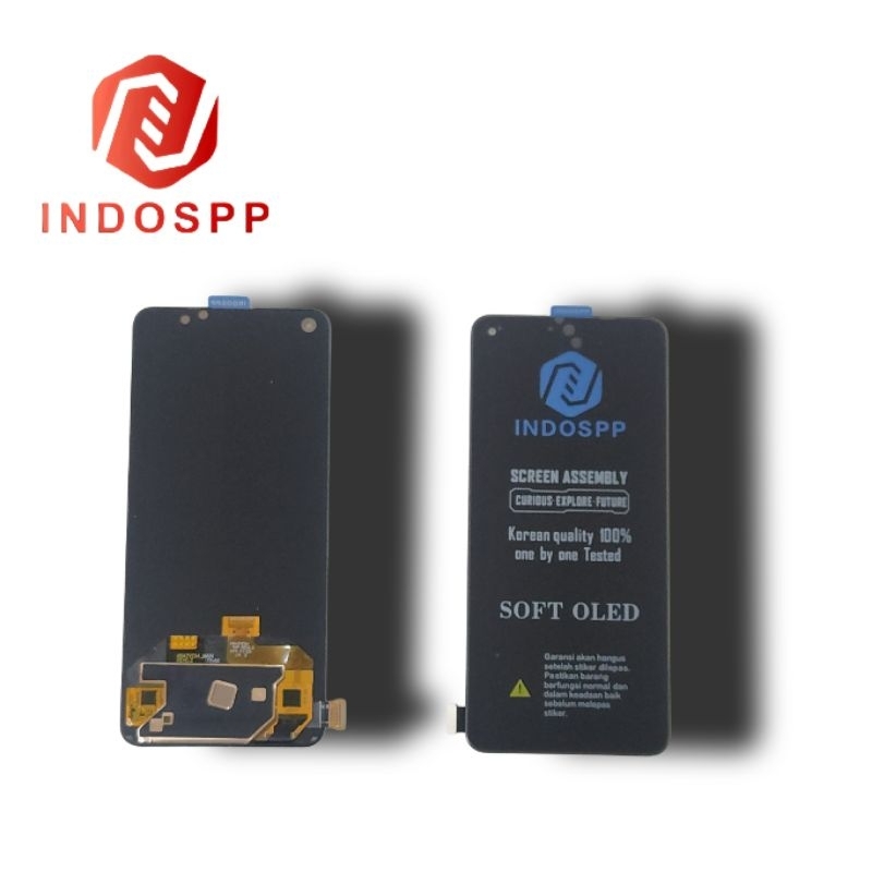 Jual INDOSPP - LCD Full Set Oppo Reno 5 X3 Lite Soft OLED Finger On ...