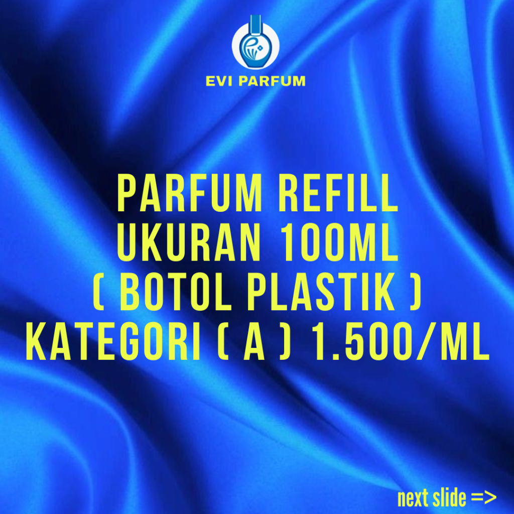 Jual PARFUM REFILL BOTOL PLASTIK 100ML KATEGORI - A / KUALITAS STANDAR ...