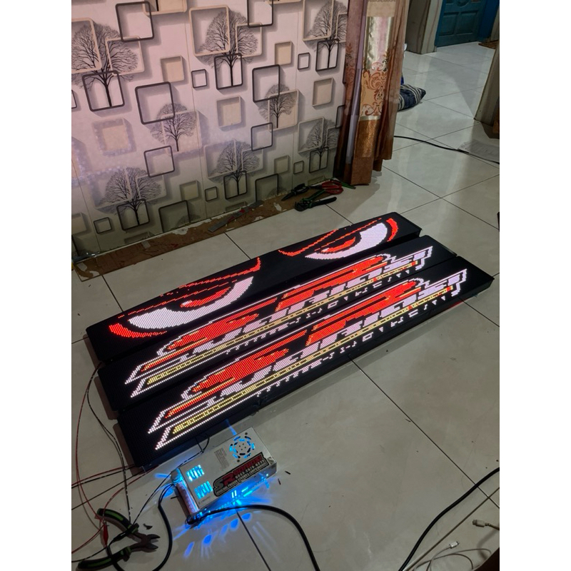 Jual Running text Mata kaca depan Truk Canter/giga dll,body slim ...