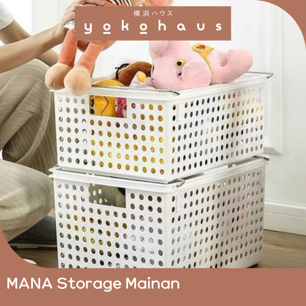 Jual YOKOHAUS - MANA Rack Trolley Buku Dan Mainan Plastik Besar ...
