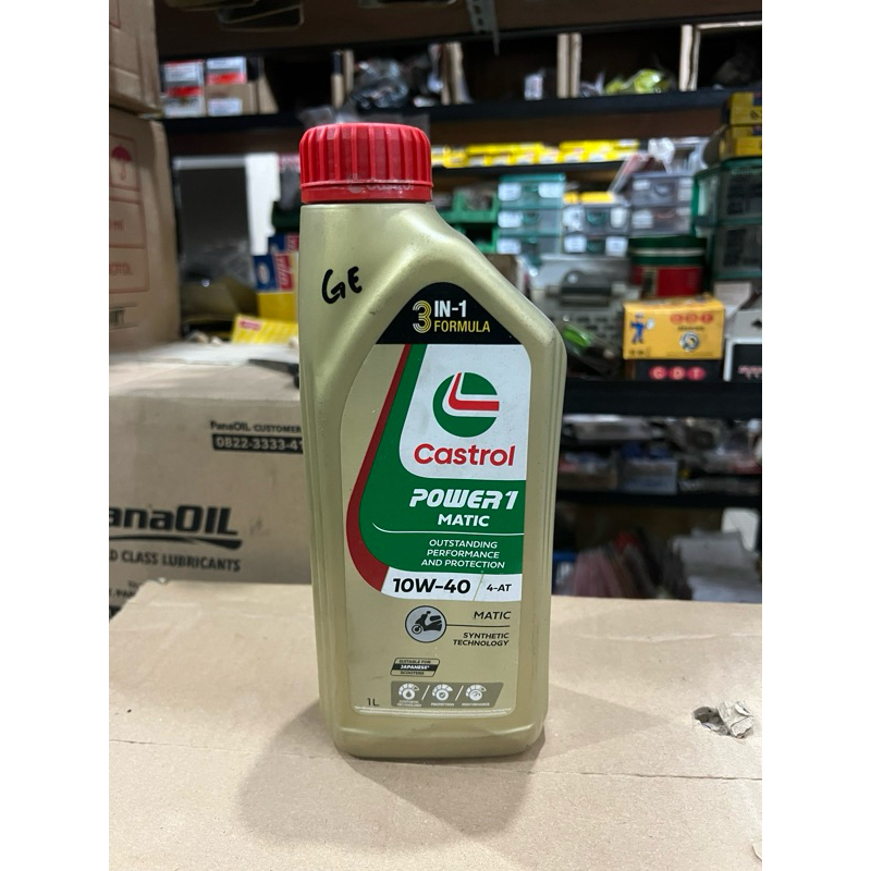 Jual Oli Castrol Power 1 10w-40 Matic AT Original 100% Castrol ...