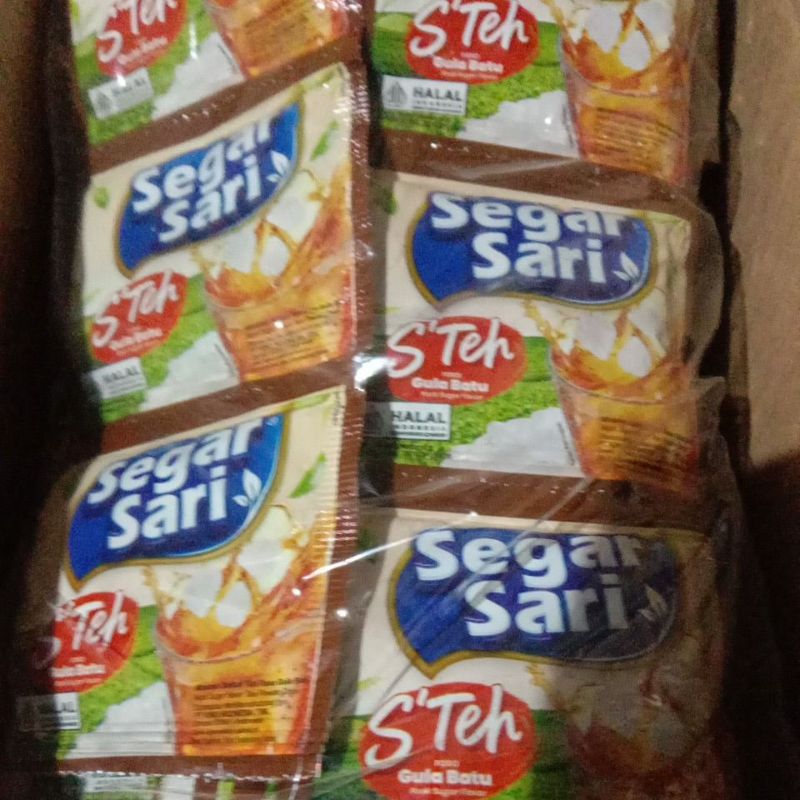 Jual [6 gram x 10] segar sari es teh gula batu | Shopee Indonesia