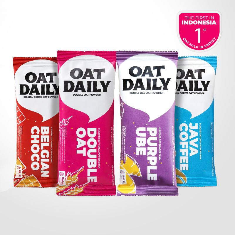 Jual Oat Daily Flavored Oat Powder Mix Set | Shopee Indonesia