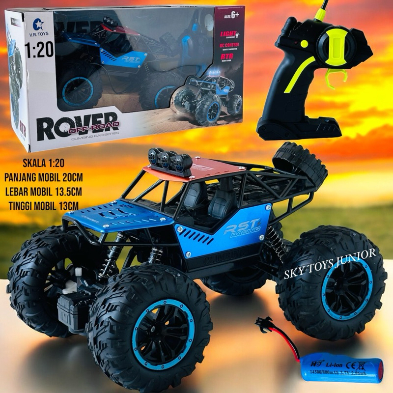 Jual Mobil Remote CONTROL RST Climbing Mobil rc ROVER Off ROAD climbing ...