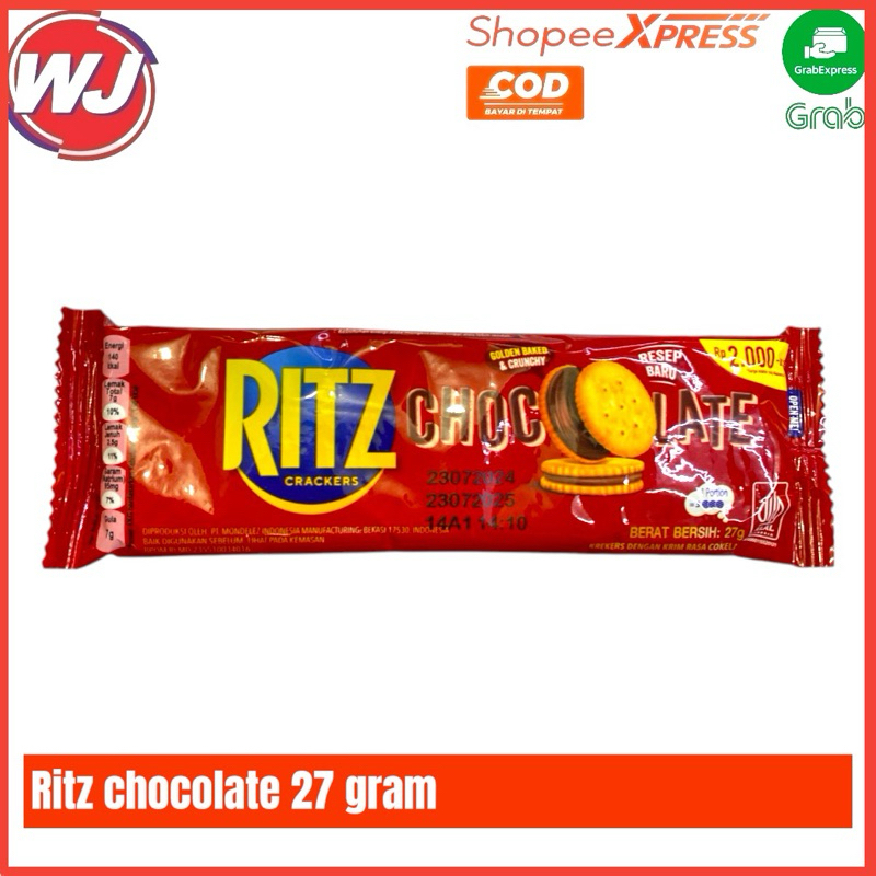 Jual RITZ SACHET CHOCOLATE 27 GRAM | Shopee Indonesia
